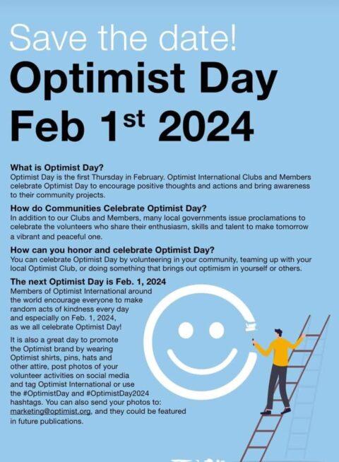 Time to Celebrate! Optimist Day 2024 - Michigan District Optimists